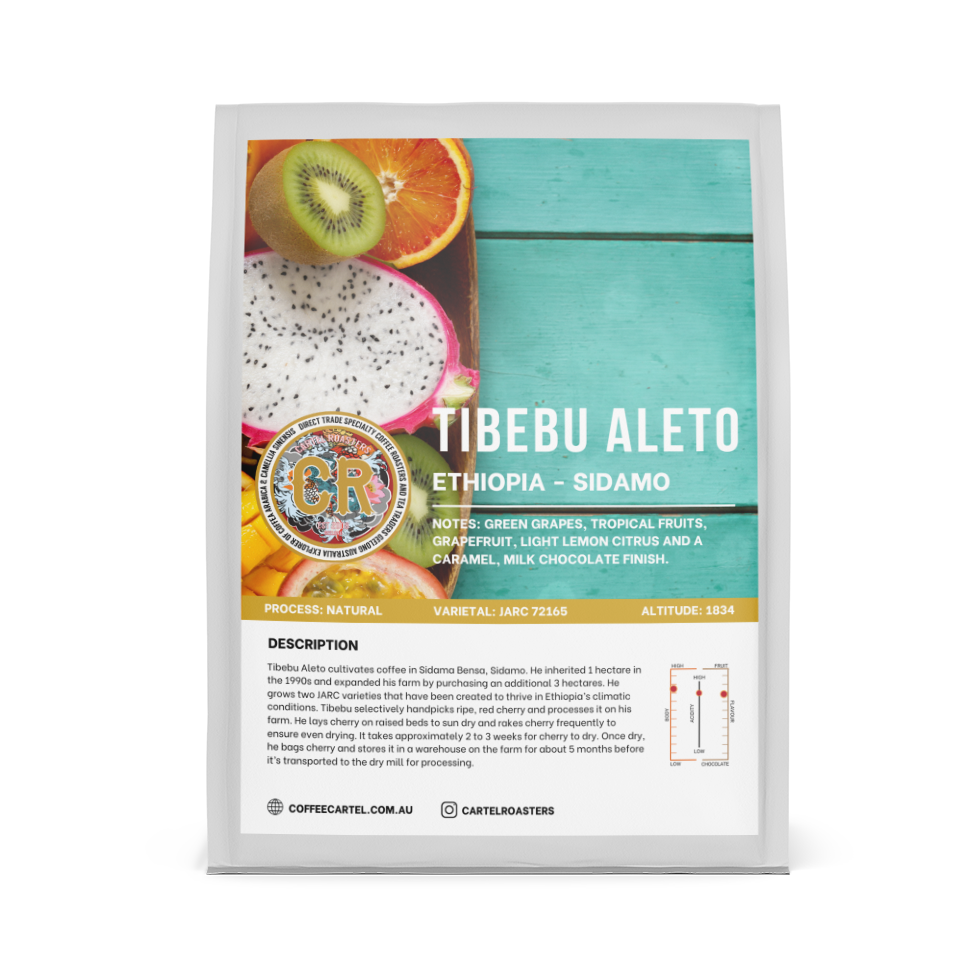 Cartel Roasters - ETHIOPIA TIBEBU ALETO SIDAMO NATURAL - Filter roast